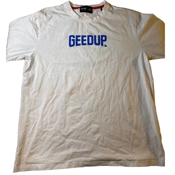Geedup Co | Shirts | Geedup Co Always Neighborhood White Tshirt Size Xl ...